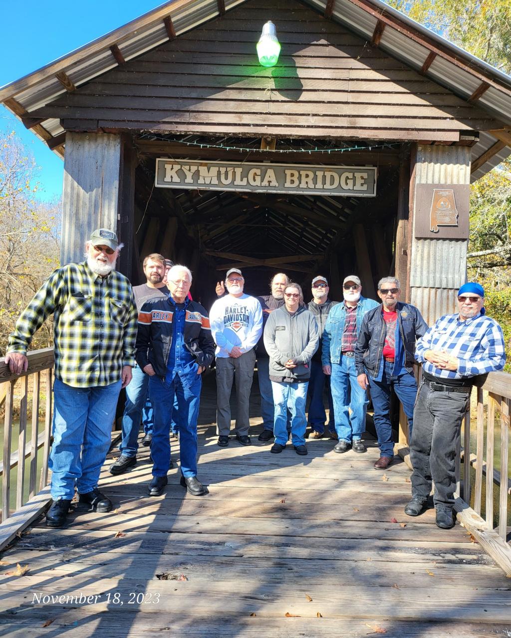 SATURDAY RIDE - Kylumga Covered Bridge Mt Cheaha - 11/18/2023 | Heart ...