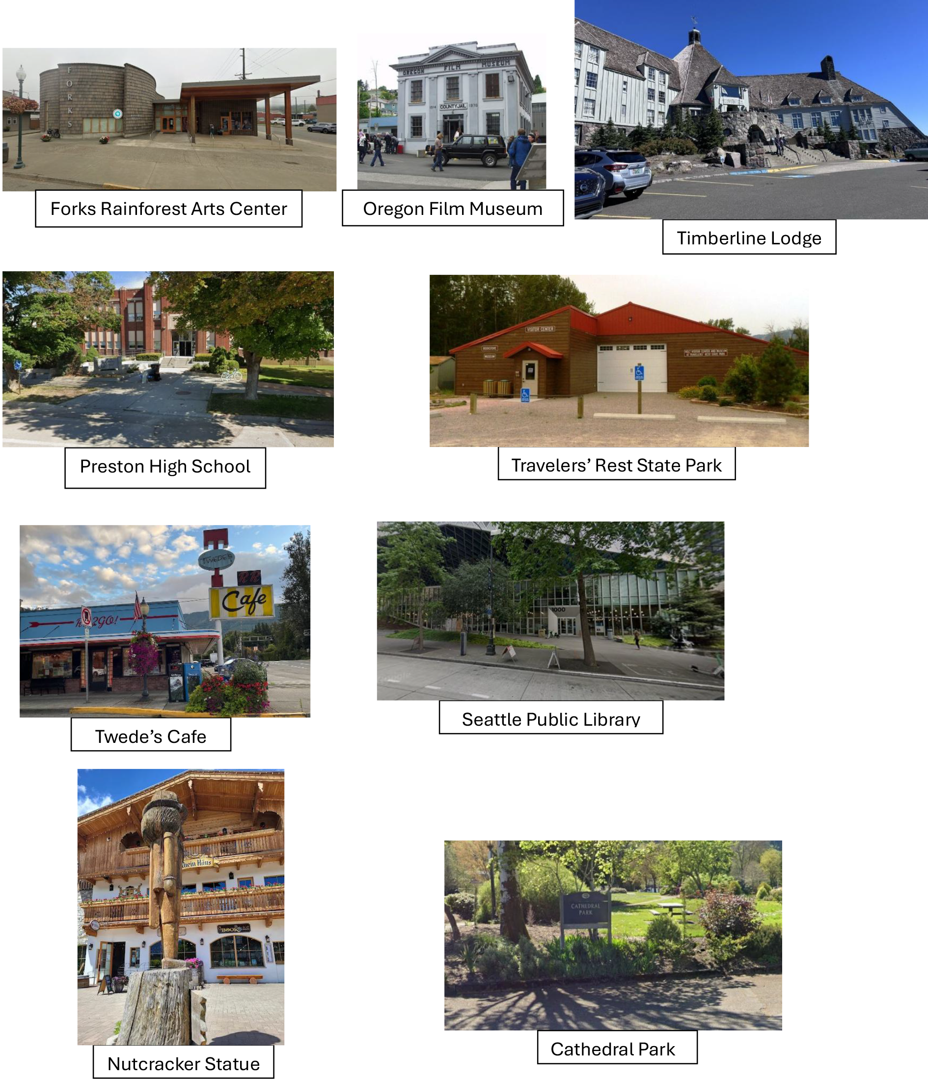 Destinations of 2026 - Movies and TV | Eastside Chapter #5389 ...